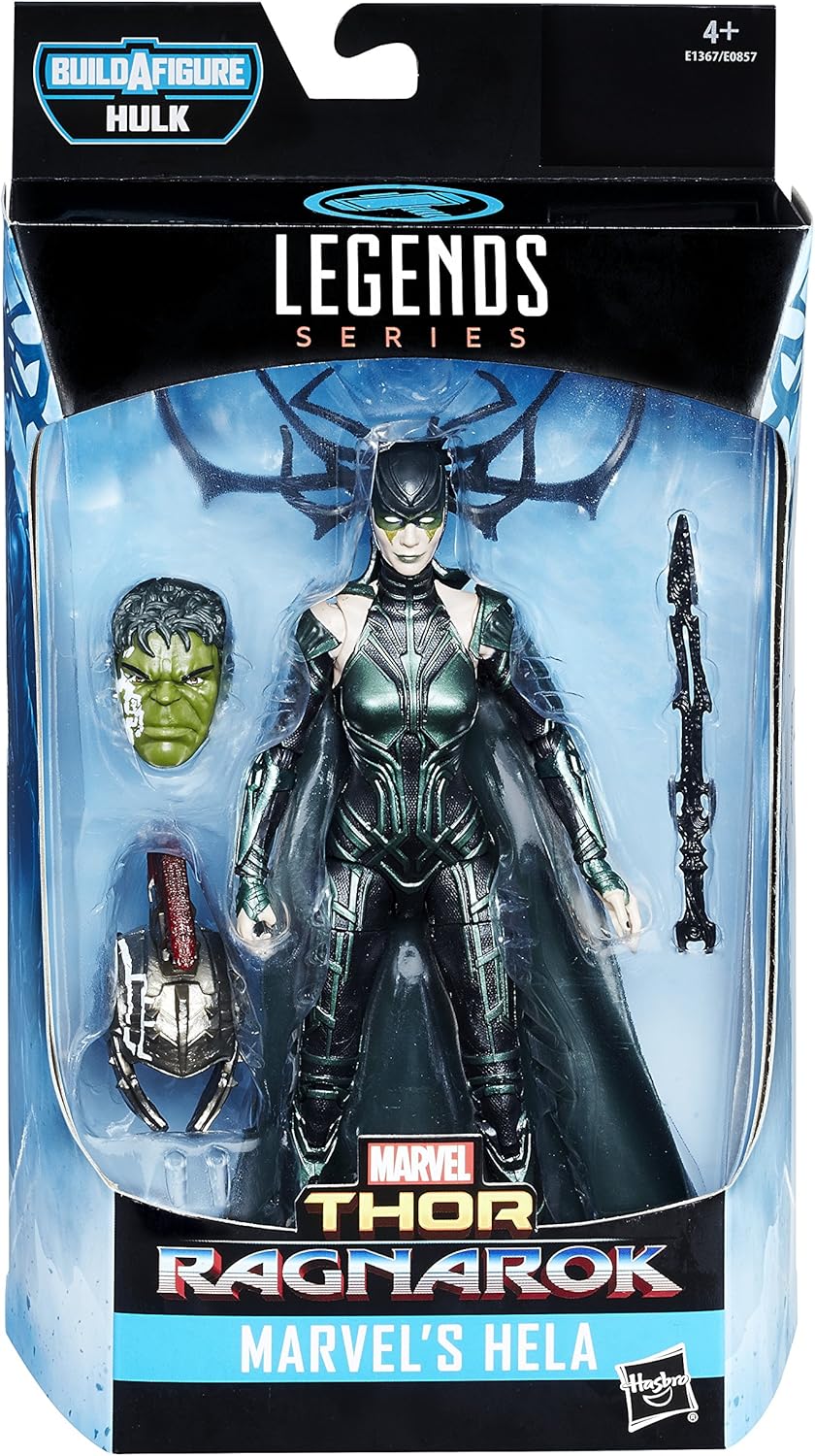 MARVEL E1367EL2 Best of Legends Series Hela Action Figure, 6-Inch ...