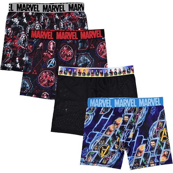 Polyester Boxer Briefs Men's Iron Man Boxer Briefs - Marvel Official ...