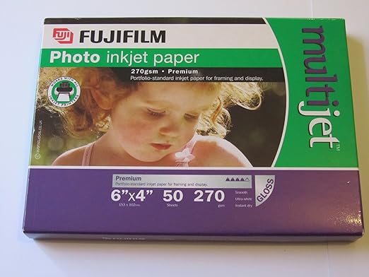 FUJIFILM MULTIJET GLOSSY PREMIUM PHOTO INKJET PAPER - Smooth, Ultra ...