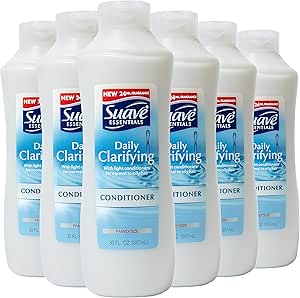 Suave Essentials Conditioner, Daily Clarifying, 30 Ounce (Pack of 6 ...