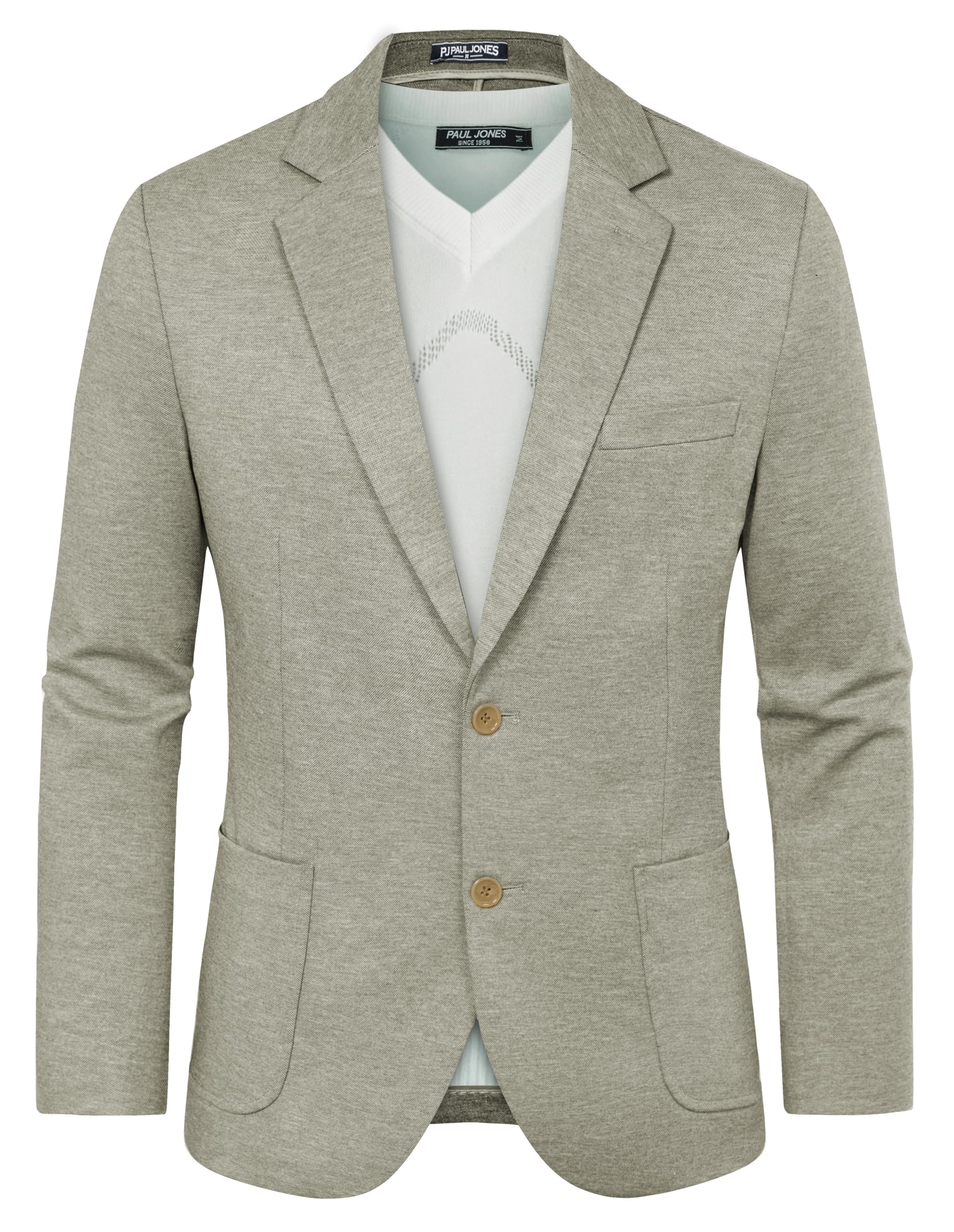 PJ PAUL JONES Mens Blazer Casual Lightweight Sport Coats Unlined ...