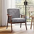 Amazon.com: COCONINO WJ Mid Century Accent Chair, Boho Farmhouse Accent ...