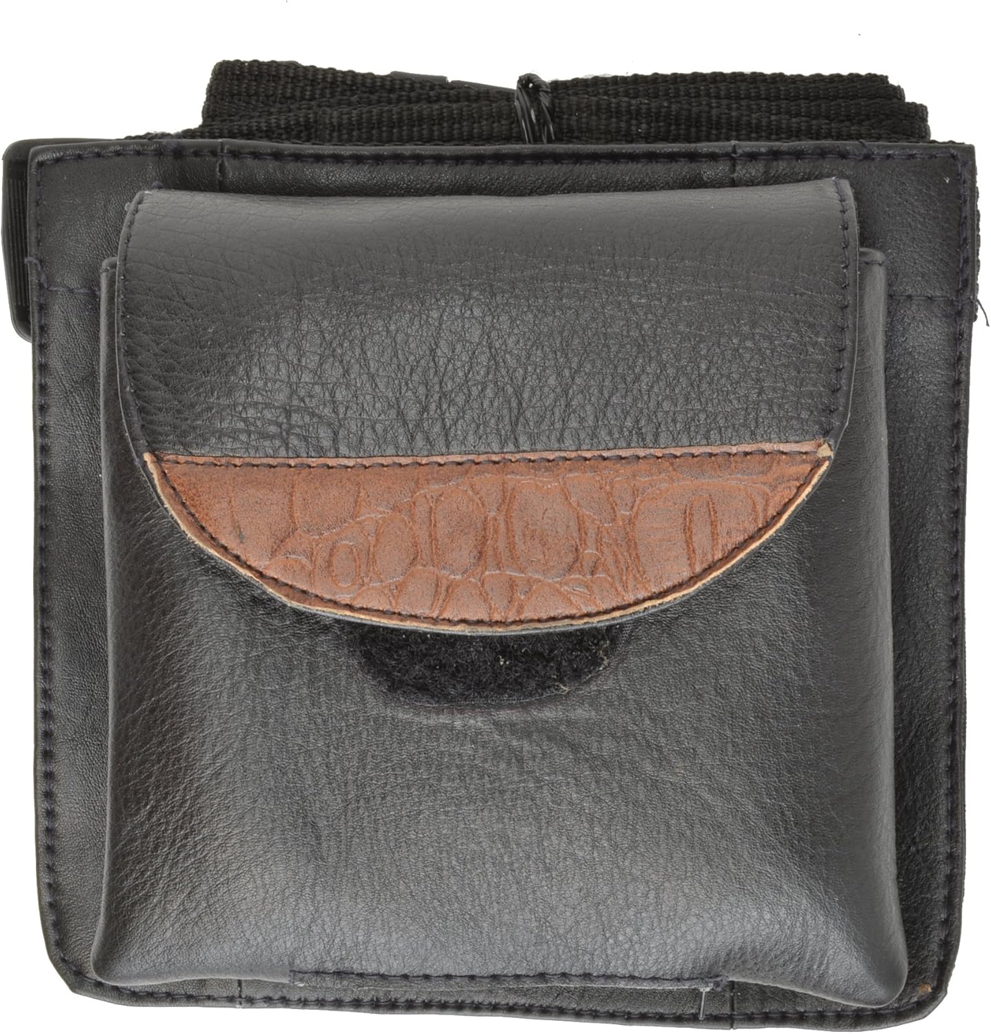 Soft Leather Waist bag Fanny Pack with Cd Player Holder by Marshal at ...