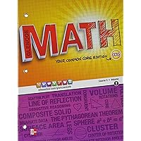 Amazon.com: Glencoe MATH - Course 3 - Volume 1: 9780076683345: Books