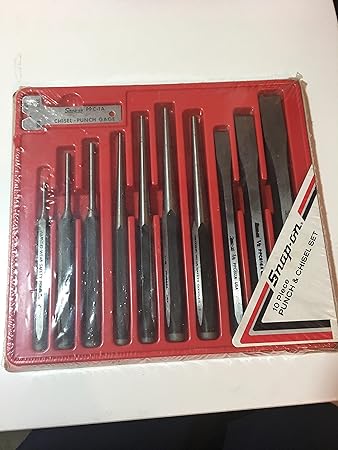Snap-On 10 Piece Punch & Chisel Set, Part #PPC-710A, VINTAGE - - Amazon.com