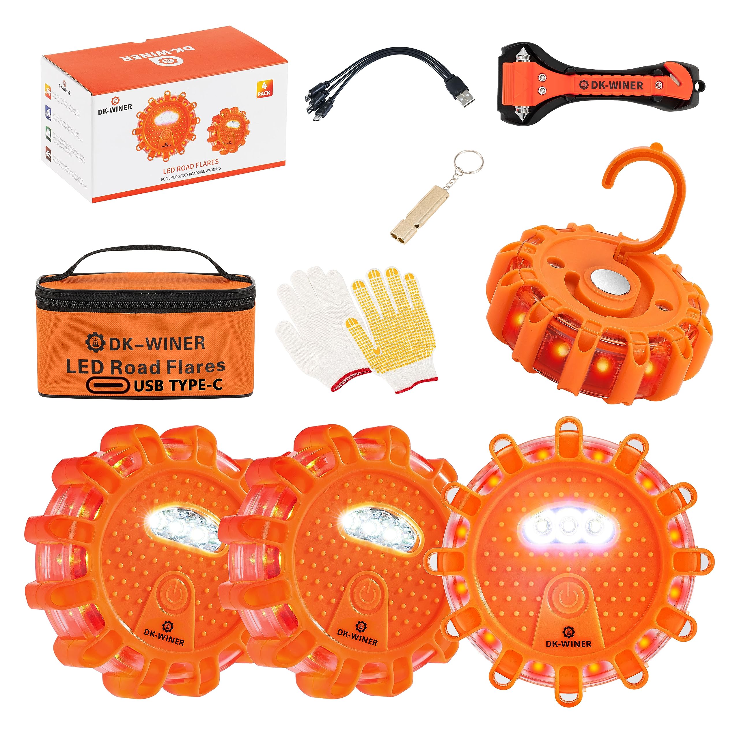 Mua DK-WINER Led Road Flares Emergency Road Flares are a Versatile and ...