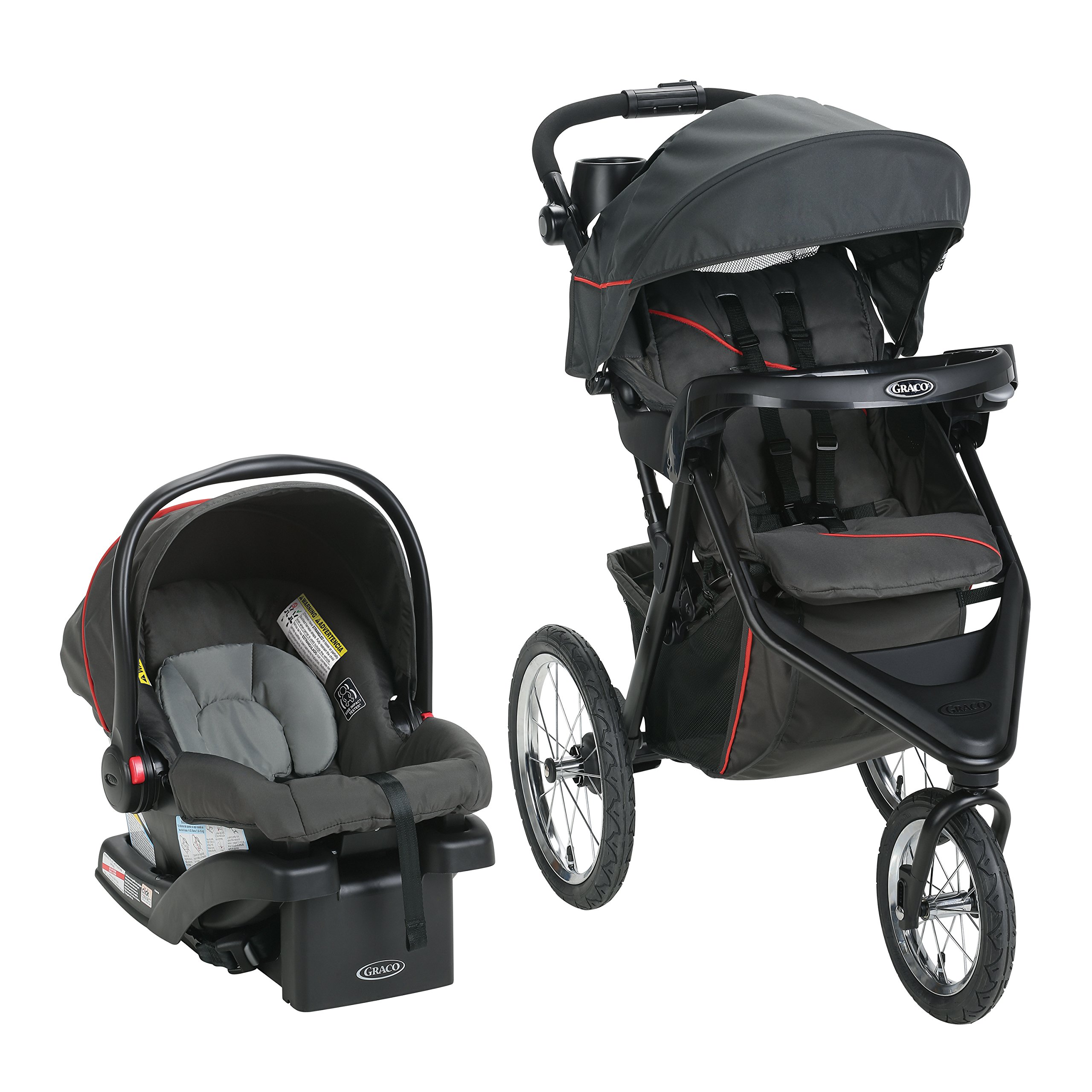 Graco Trax Jogger Travel System | Includes Trax Jogging Stroller and ...