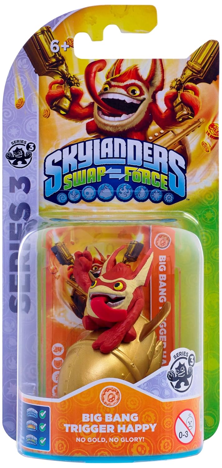 Figura Skylanders Single: Big Bang Trigger Happy: Amazon.es: Videojuegos