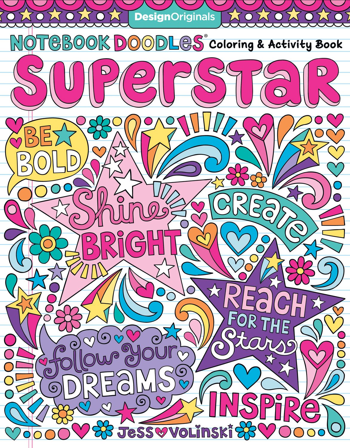 Mua Notebook Doodles Superstar: Coloring & Activity Book (Design ...