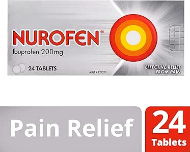 Nurofen Tablets Pain Relief 200mg 24 Pack: Amazon.com.au: Health ...