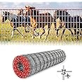 Amazon.com : 4x100ft Heavy Duty Horse Fence, 2x4 Inch Mesh, Rust-Resistant Metal Wire Farm ...