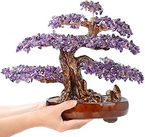 Amazon.com: KALIFANO Natural Amethyst (1,251 Gemstone Count) Chakra ...