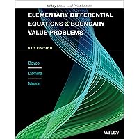 Elementary Differential Equations and Boundary Value Problems: Boyce, William E., DiPrima ...