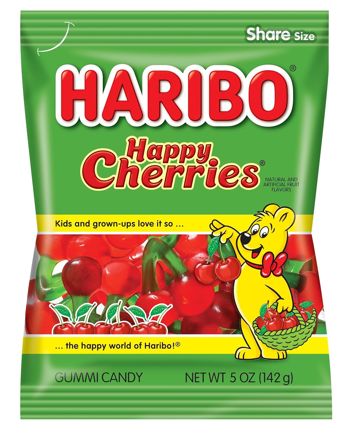 Haribo Fruchtgummi, Glückliche Kirschen, 5 Ounce Bags (12Er-Verpackung ...