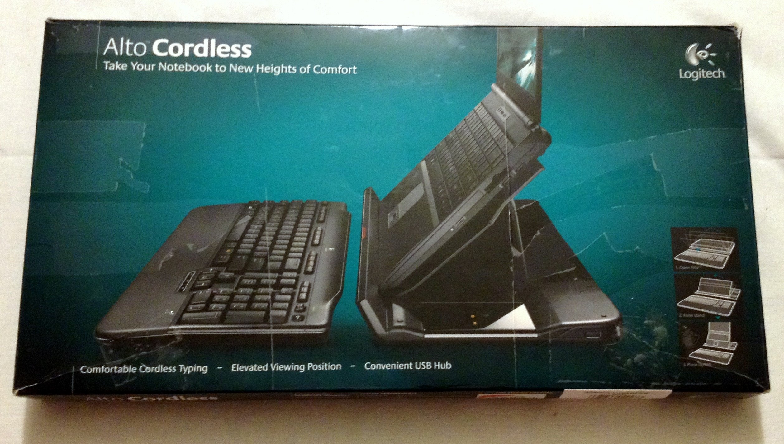 Mua Logitech Alto Notebook Stand with Wireless Keyboard. Holds ...