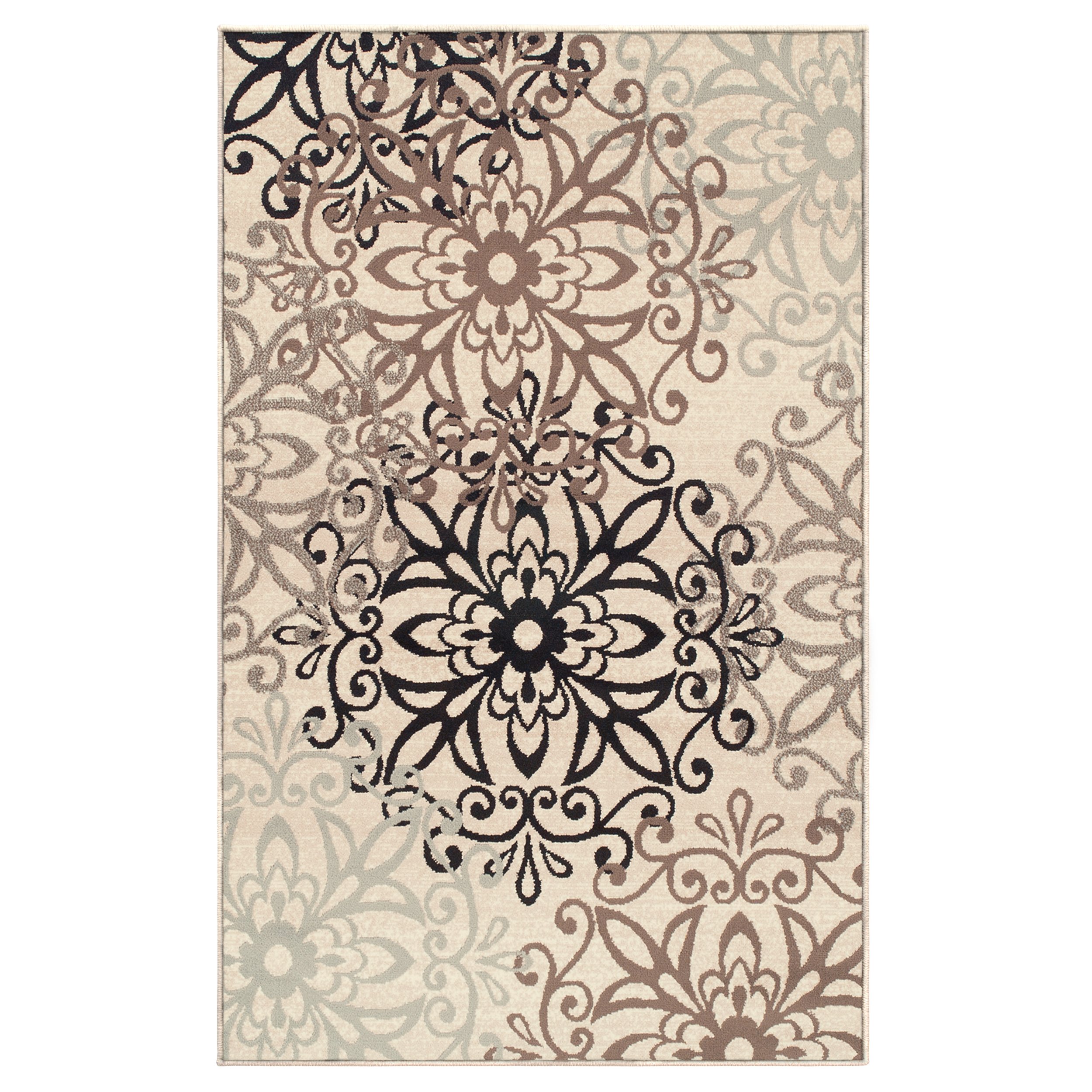 Superior Elegant Leigh Collection Area Rug, 8mm Pile Height with Jute ...