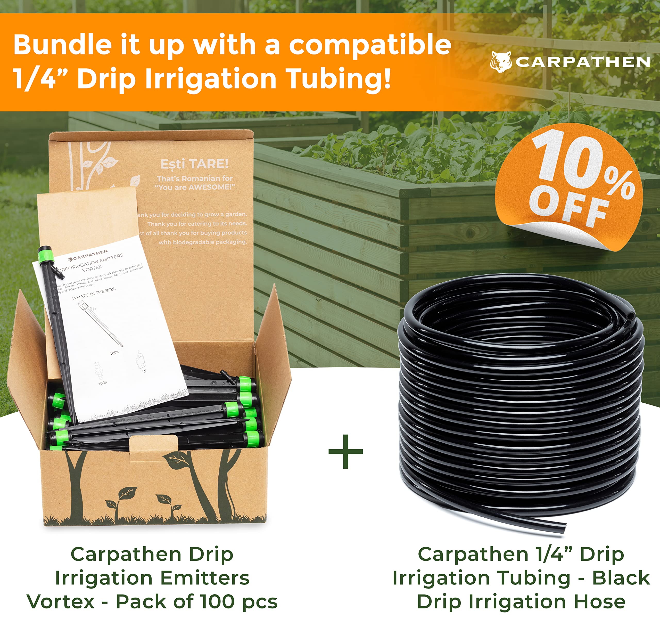 Mua CARPATHEN 100 Drip Irrigation Emitters Vortex - Drip Irrigation ...