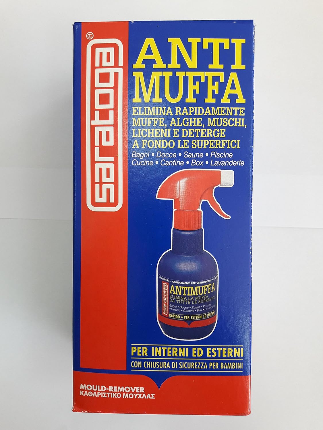 Saratoga Z10 Liquido antimuffa spray per tutte le superficie: Amazon.it ...