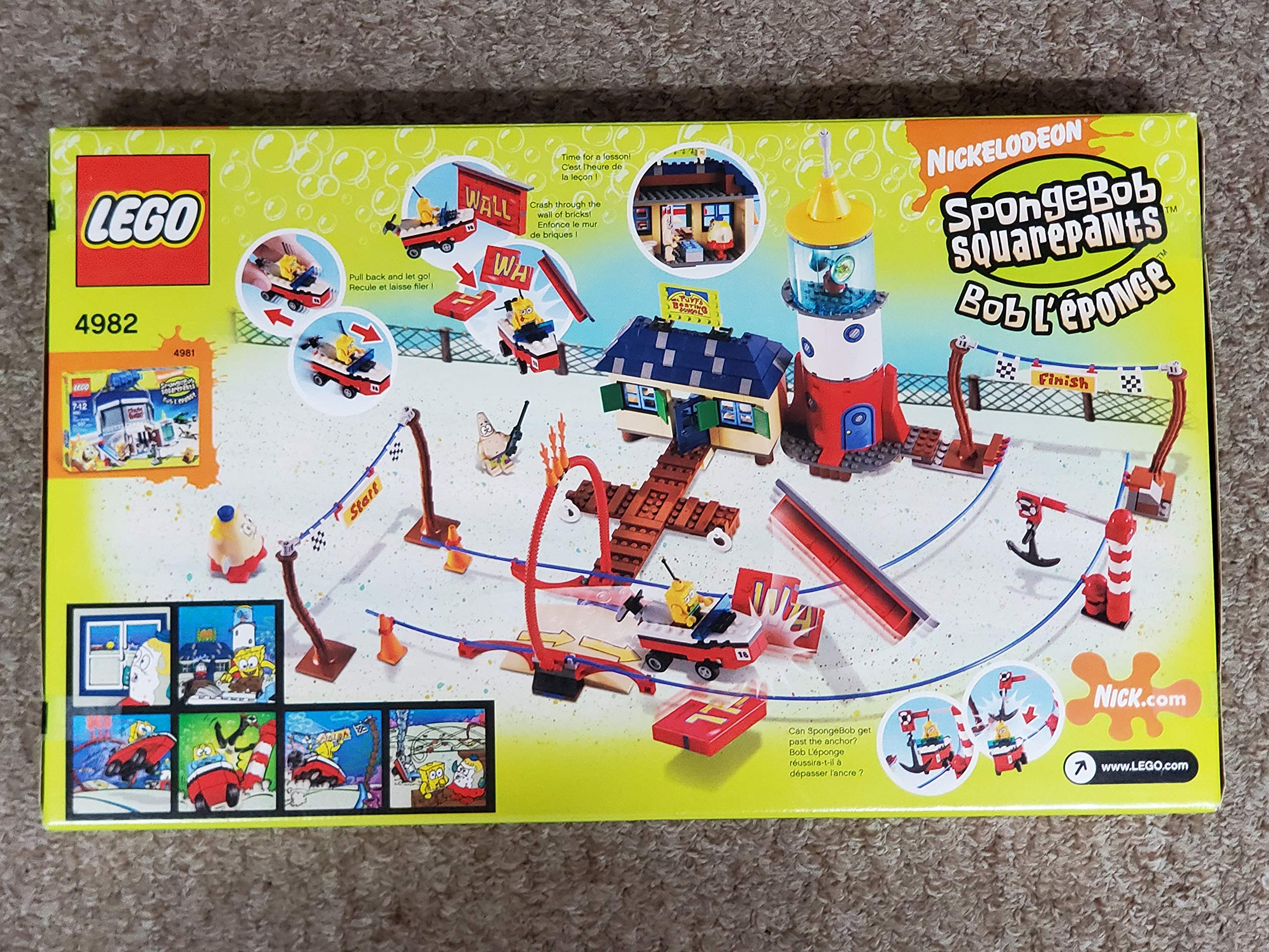 Mua LEGO Spongebob 4982 Mrs. Puffs Boating School trên Amazon Mỹ chính ...