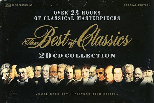 The Best Of Classics [20CD Collection]: Amazon.co.uk: Music