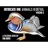 Amazon.com: Intricate Ink: Animals in Detail: A Coloring Book by Tim ...