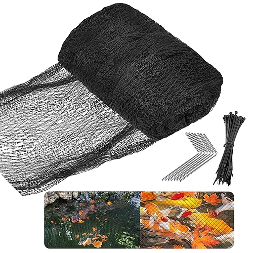 Warmfarm Pond Netting for Koi Ponds,Pond Covers for Outdoor Fish Ponds ...