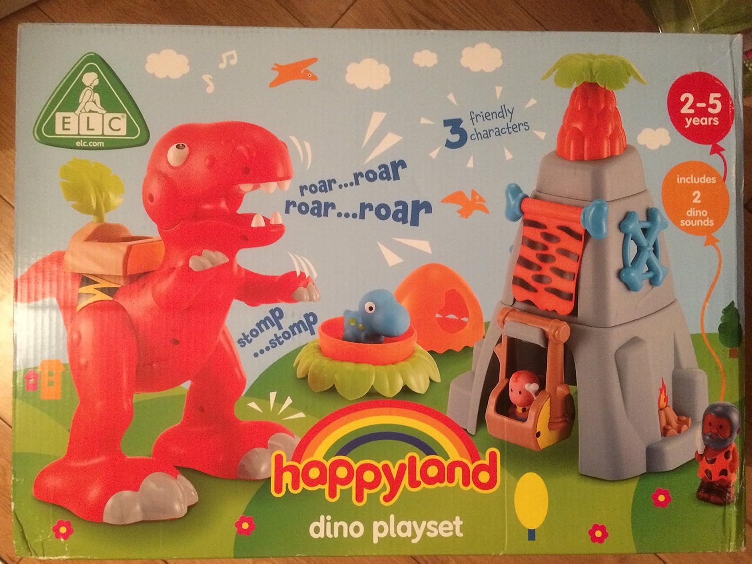 HappyLand Dino Playset: Amazon.co.uk: Toys & Games
