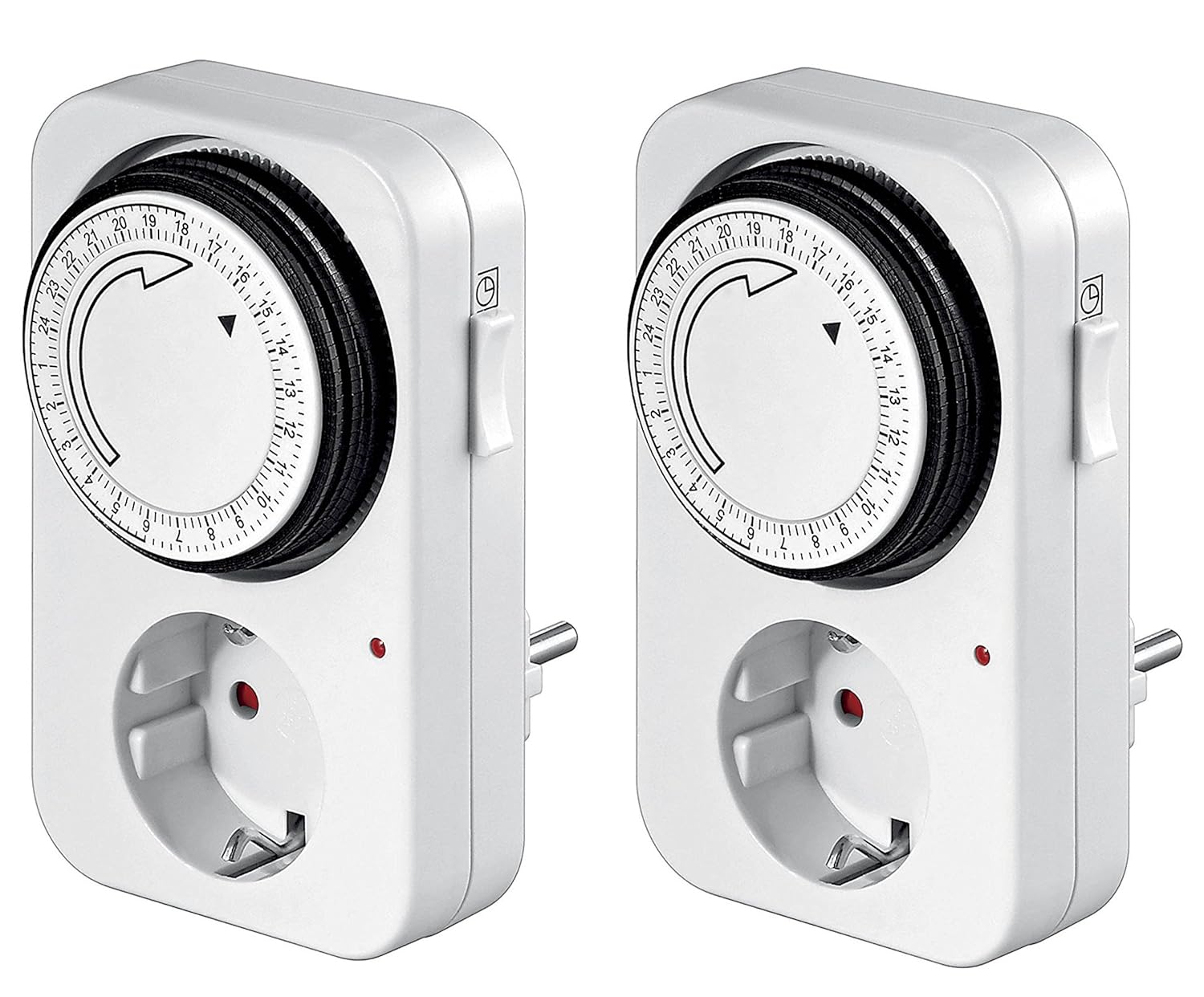 Zeitschaltuhr Analog, mechanischer Timer für die Steckdose ...