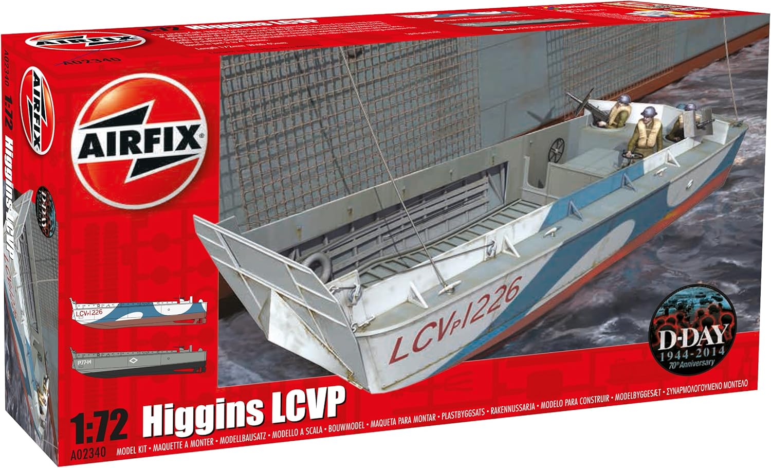 Airfix 1:72 Scale Higgins LCVP Model Kit – BigaMart