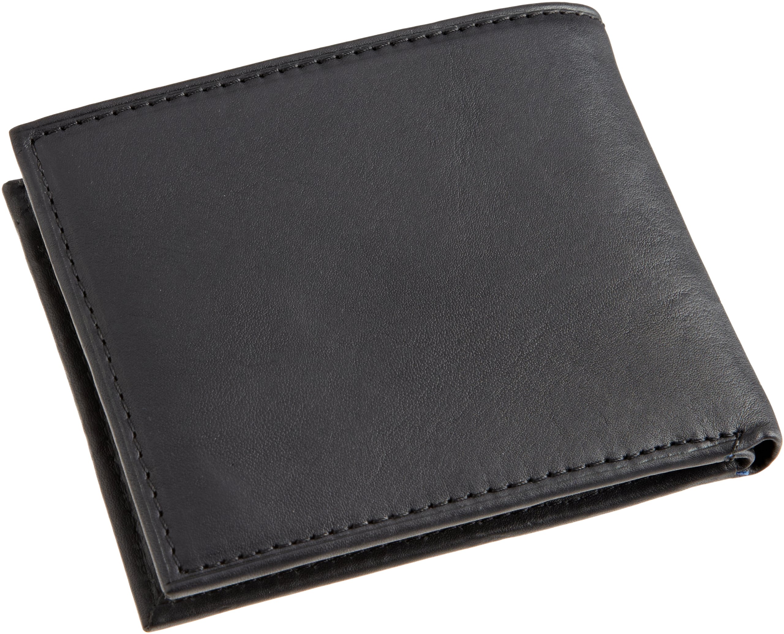 Nautica Men's Leather Slim Passcase Wallet with Large Bill Compartment ...