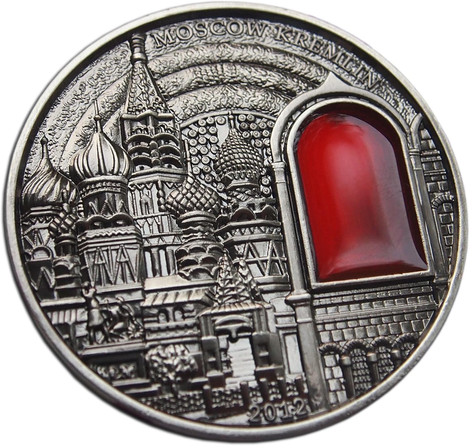 Moscow Kremlin 3D Big 55mm Diameter Russian Commemorative & collectable ...