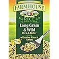 Amazon.com : Farmhouse Long Grain Wild Rice, Herb and Butter, 4 Ounce ...