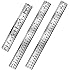Stainless Steel Center Finding Ruler. Ideal for Woodworking, Metal Work ...