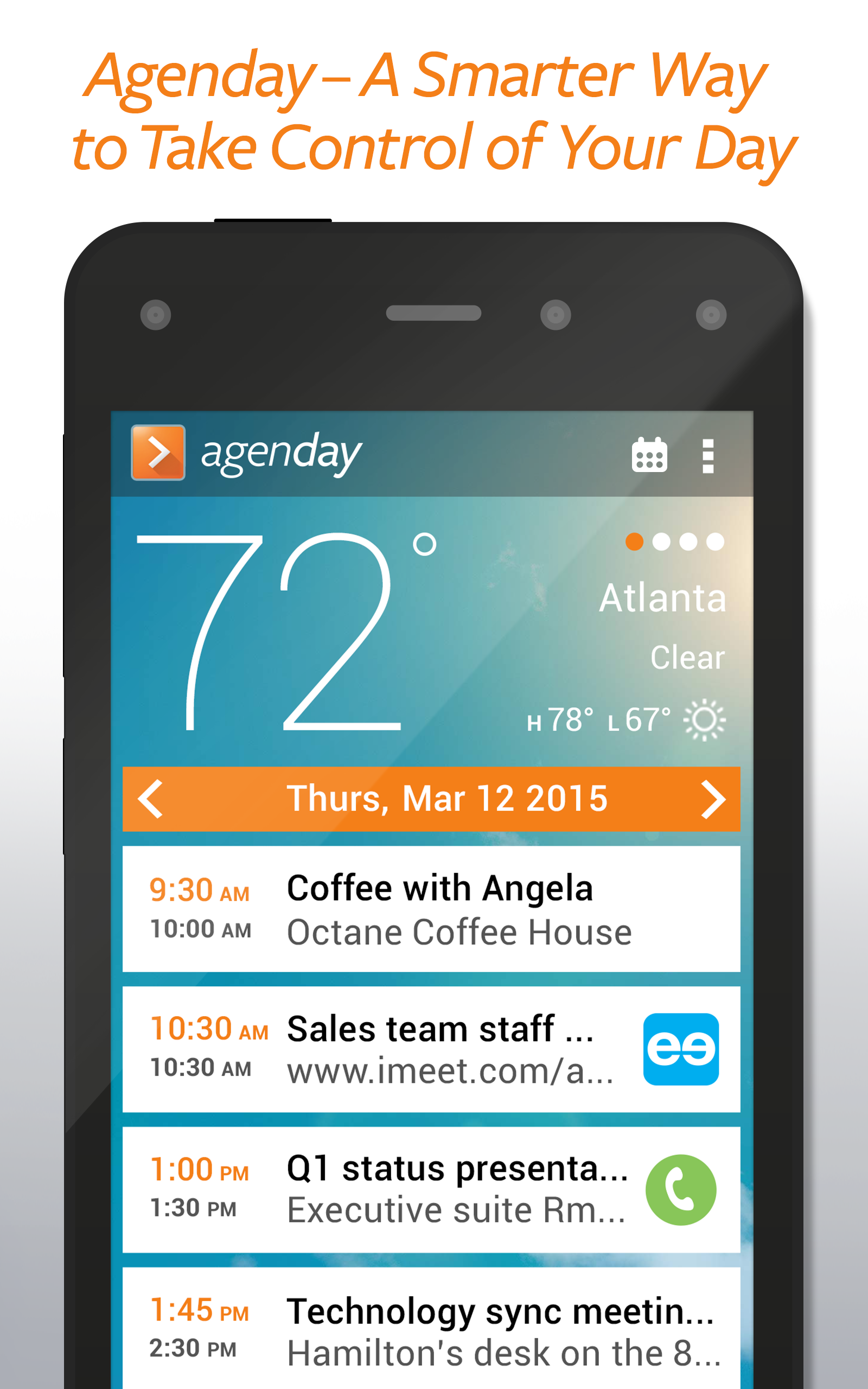 Agenday Smart Calendar:Amazon.com:Appstore for Android