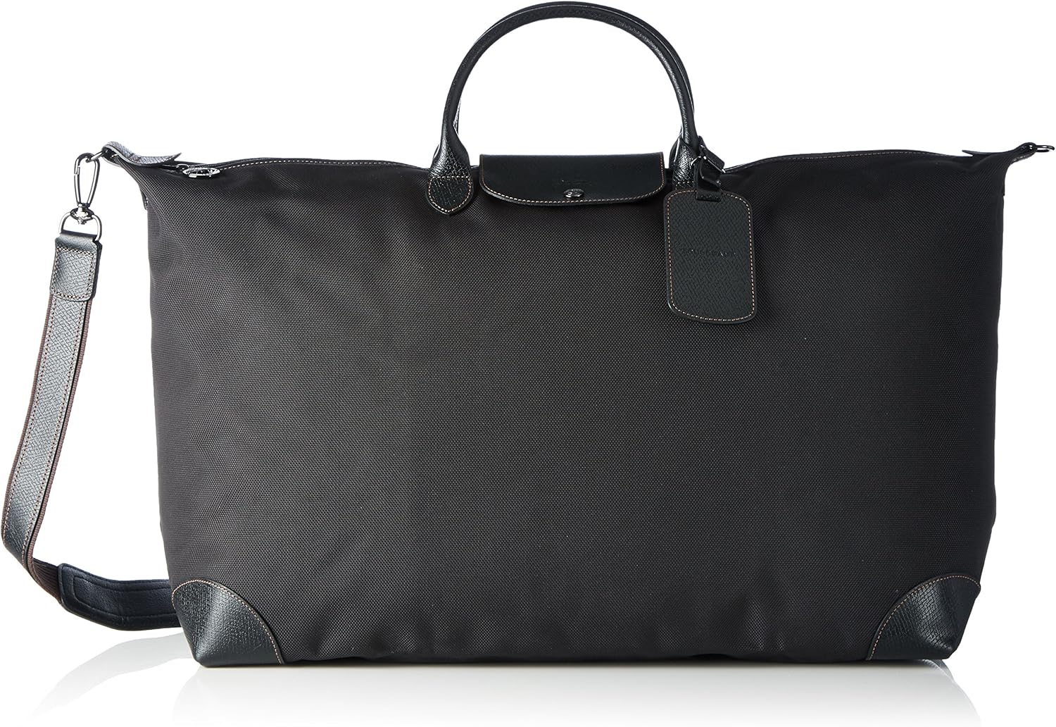 Amazon.com | Longchamp Boxford X-Large Travel Bag, Black, 21.75" x 15. ...