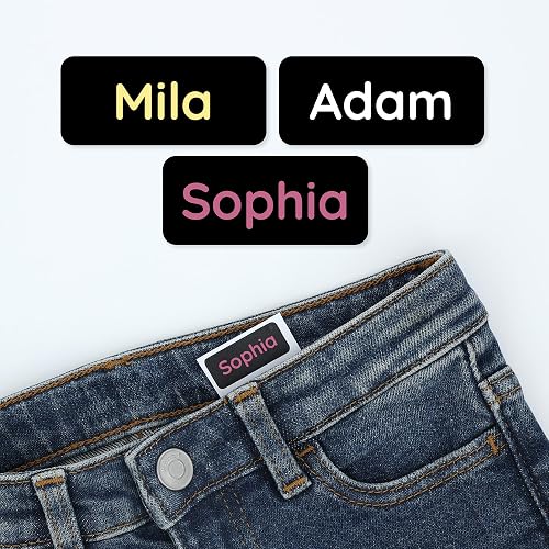 TeddyLabels - Clothing Labels for Nursing Home (60) – Self-Adhesive ...