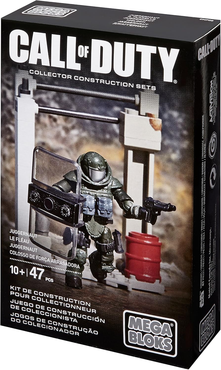 Mega Bloks CNF08 Call of Duty Juggernaut Construction Set and Figure ...