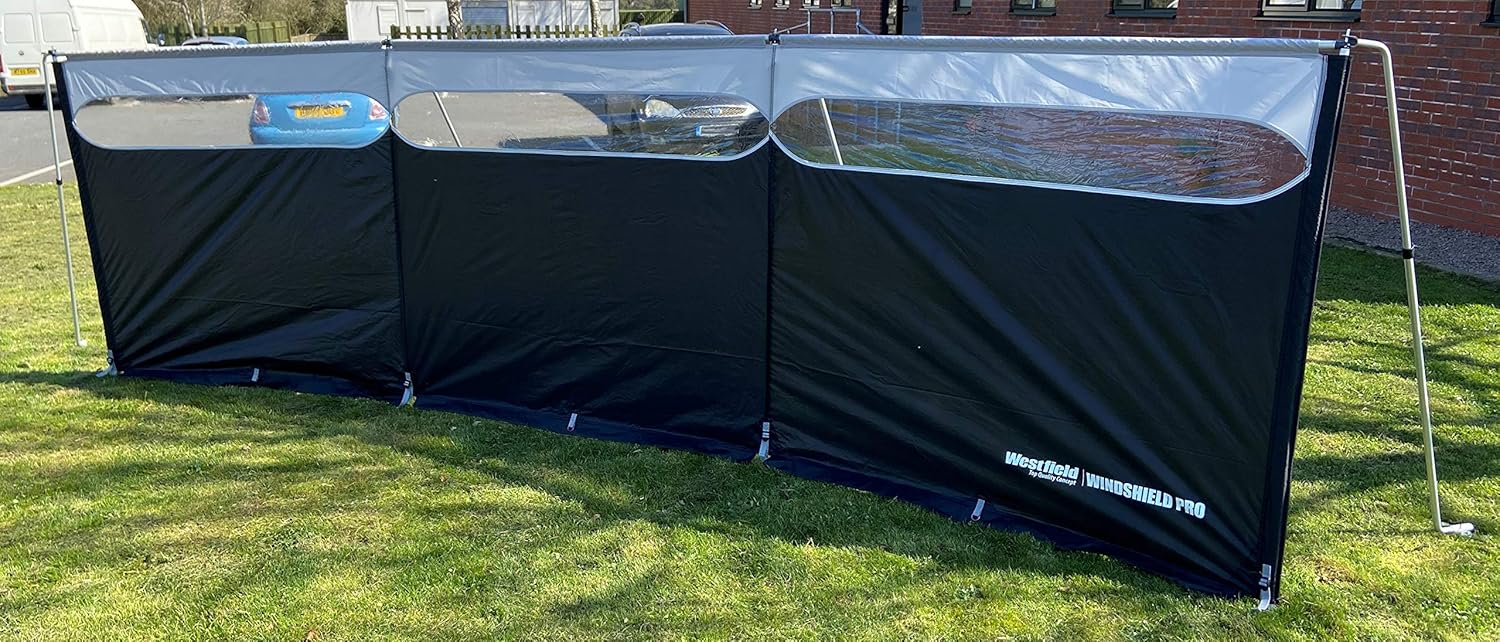 2020 Quest Windshield Pro Expert Deluxe Framed Windbreak: Amazon.co.uk ...
