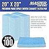 Master Elite Premium Paint Spray Booth Exhaust Filter Pad 20" x 20 ...