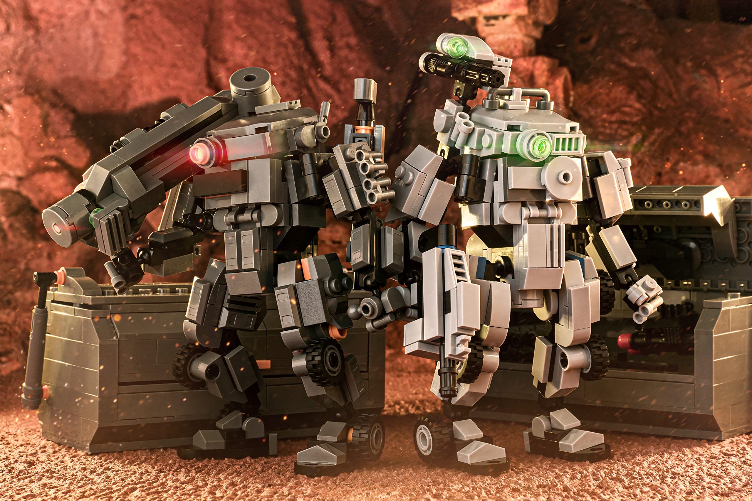 Mua MyBuild Mecha Frame Armed Forces 7004 - Stryker Mech Dark Gray with ...