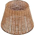 Aspen Creative 32989, Empire Natural Rattan Spider Shade, 9" Top x 14 ...