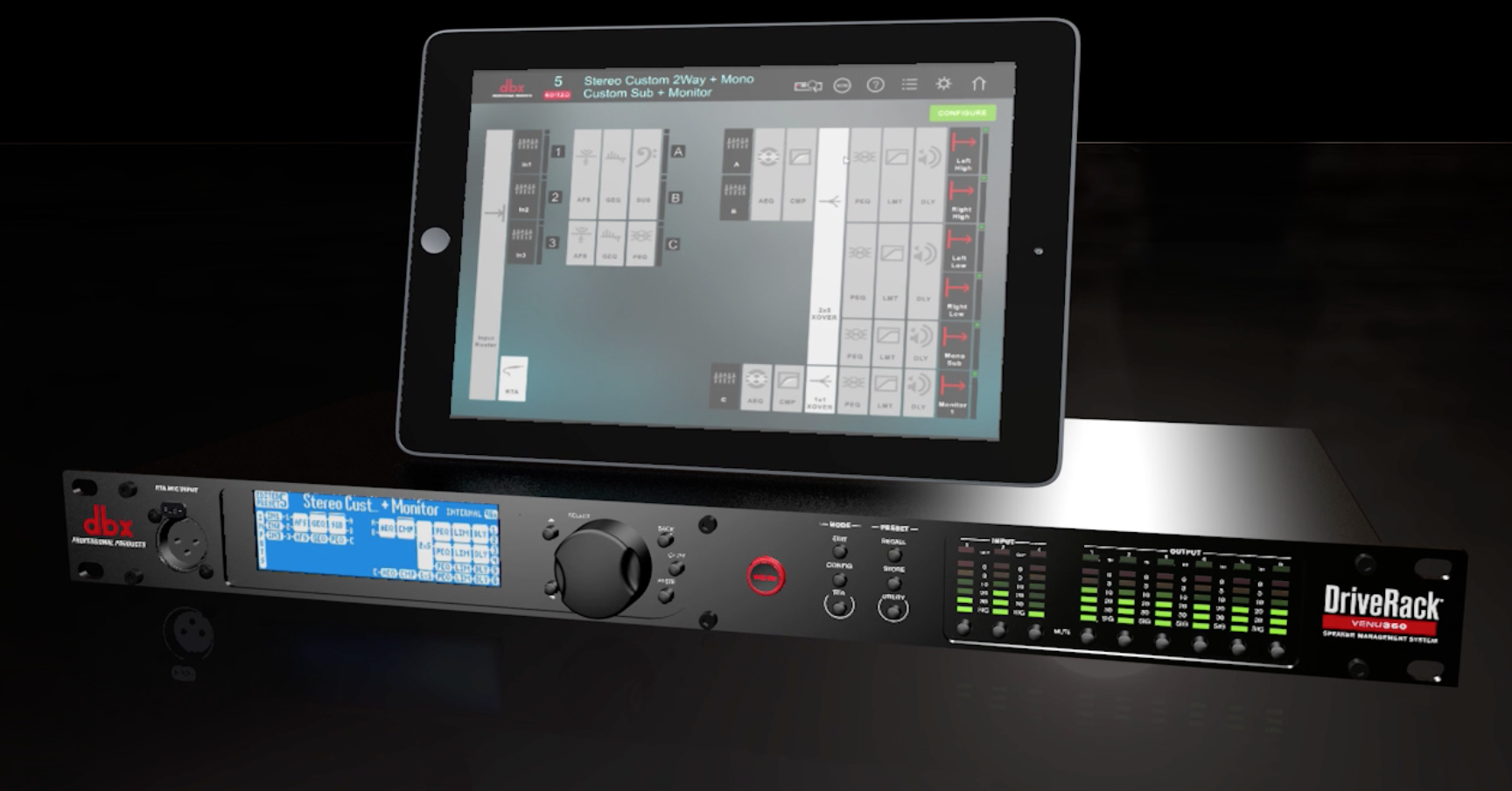 Watch dbx DriveRack VENU360 Custom Set-Up Guide on Amazon Live