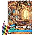 Amazon.com: TPLHOUSE My Dream House Coloring Book Spiral Bound for ...