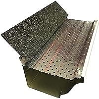 (200 feet) Shur Flo X Leaf Guard Gutter Protector for 6" K-Style ...