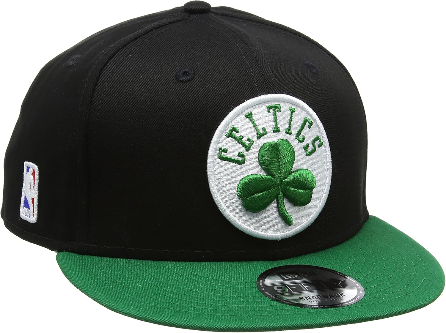New Era Men's Base 9FIFTY Boston Celtics Baseball Cap, Black (Black ...