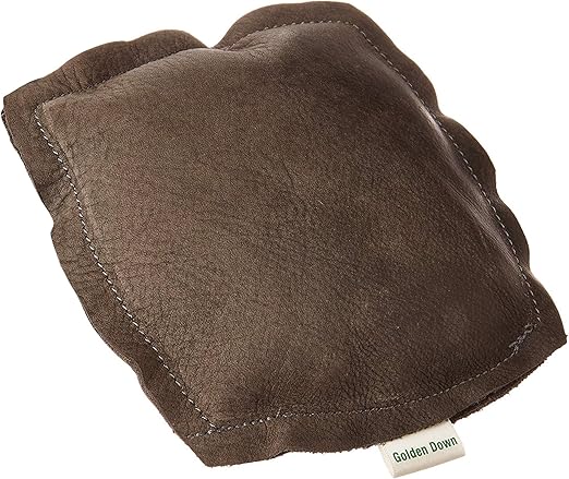 Amazon.com : Golden Down Authentic Elbow Leather Cushion, Premium Elbow ...