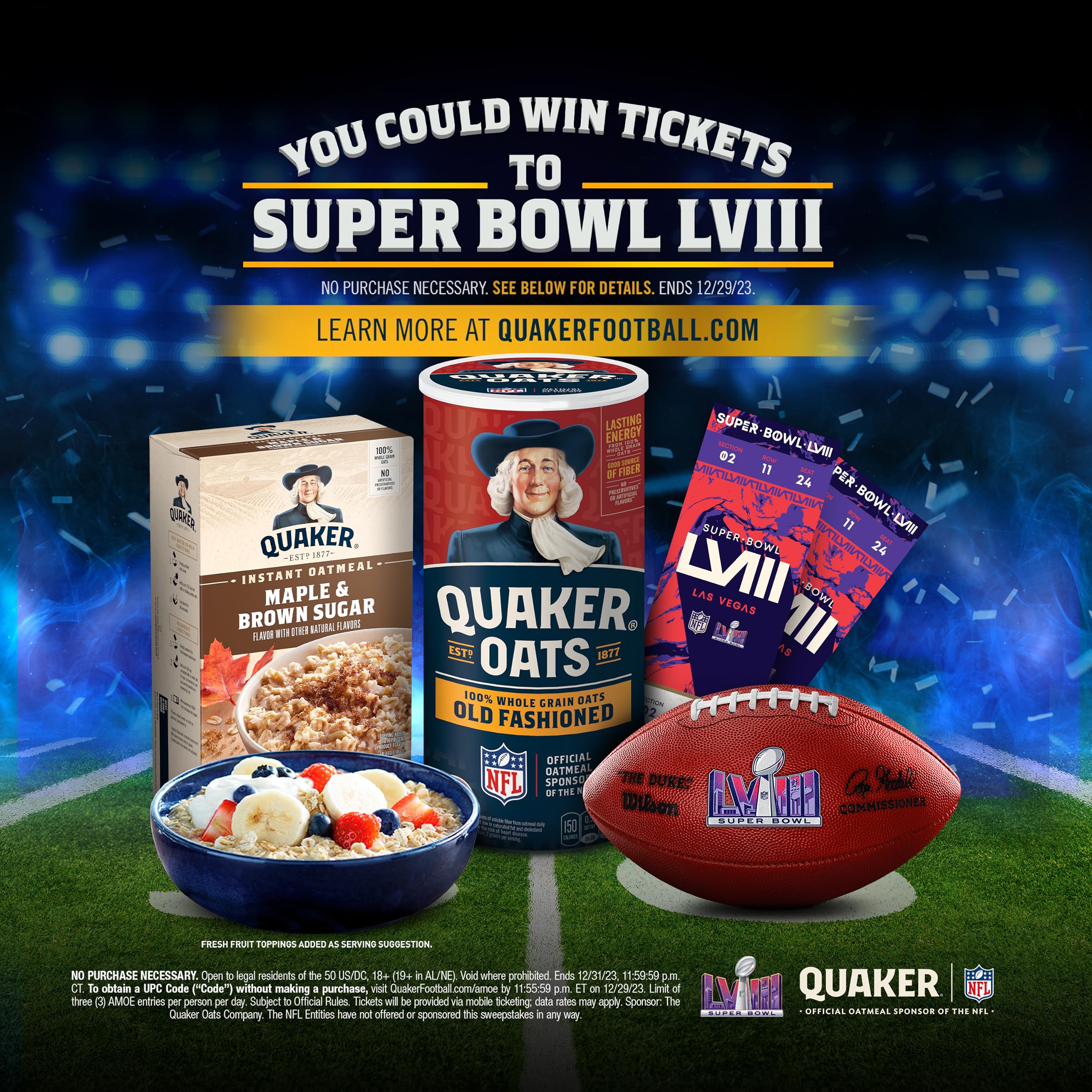 Mua Quaker Instant Oatmeal Fruit & Cream Variety Pack, Single Serve ...