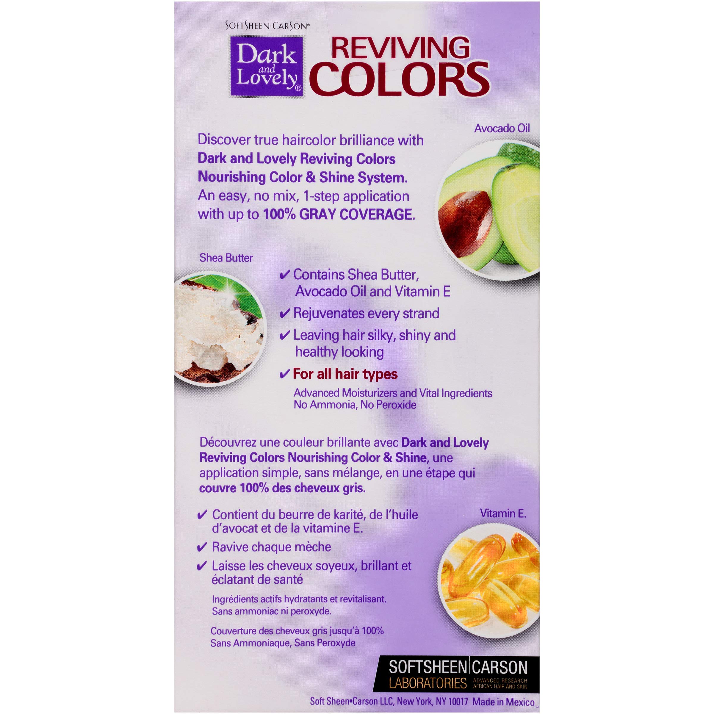 Mua Dark and Lovely Reviving Colors Nourishing Color & Shine, Ebone ...