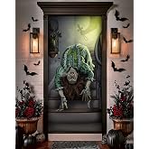 Amazon.com: Spirit Halloween Ghost Face® Door Cover | Officially ...