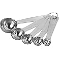 Amazon.com: Tala Stainless Steel Measuring Spoons, 5 Piece Set for ...